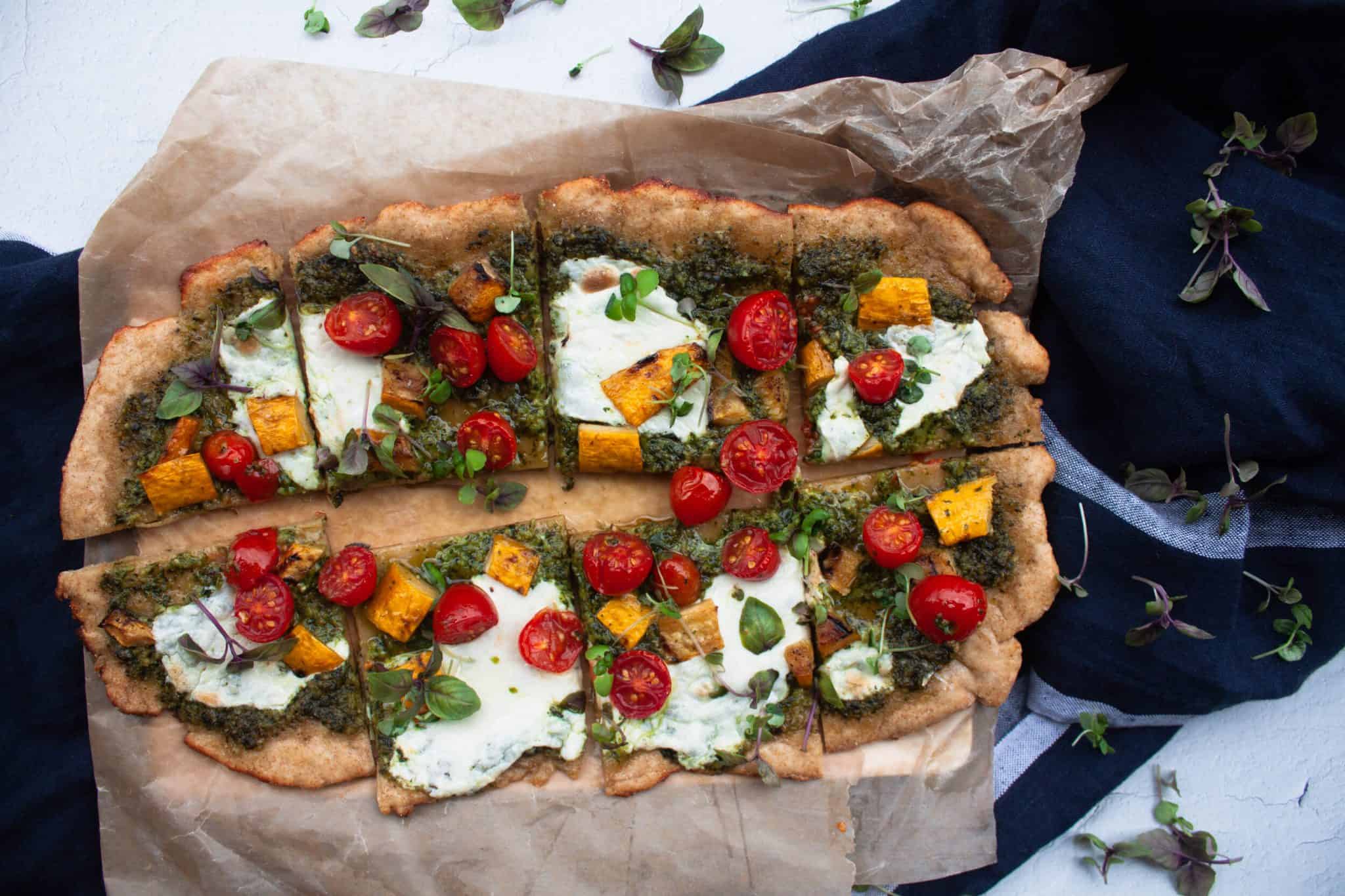 Whole Grain High Protein Pizza Dough (Step by Step) - Kate-Cooks