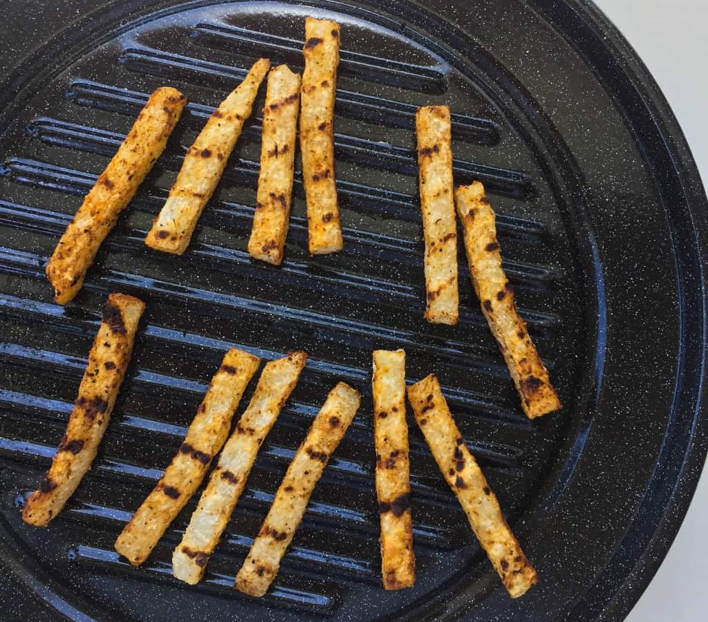 Oven Roasted Jicama Fries - Kate-Cooks