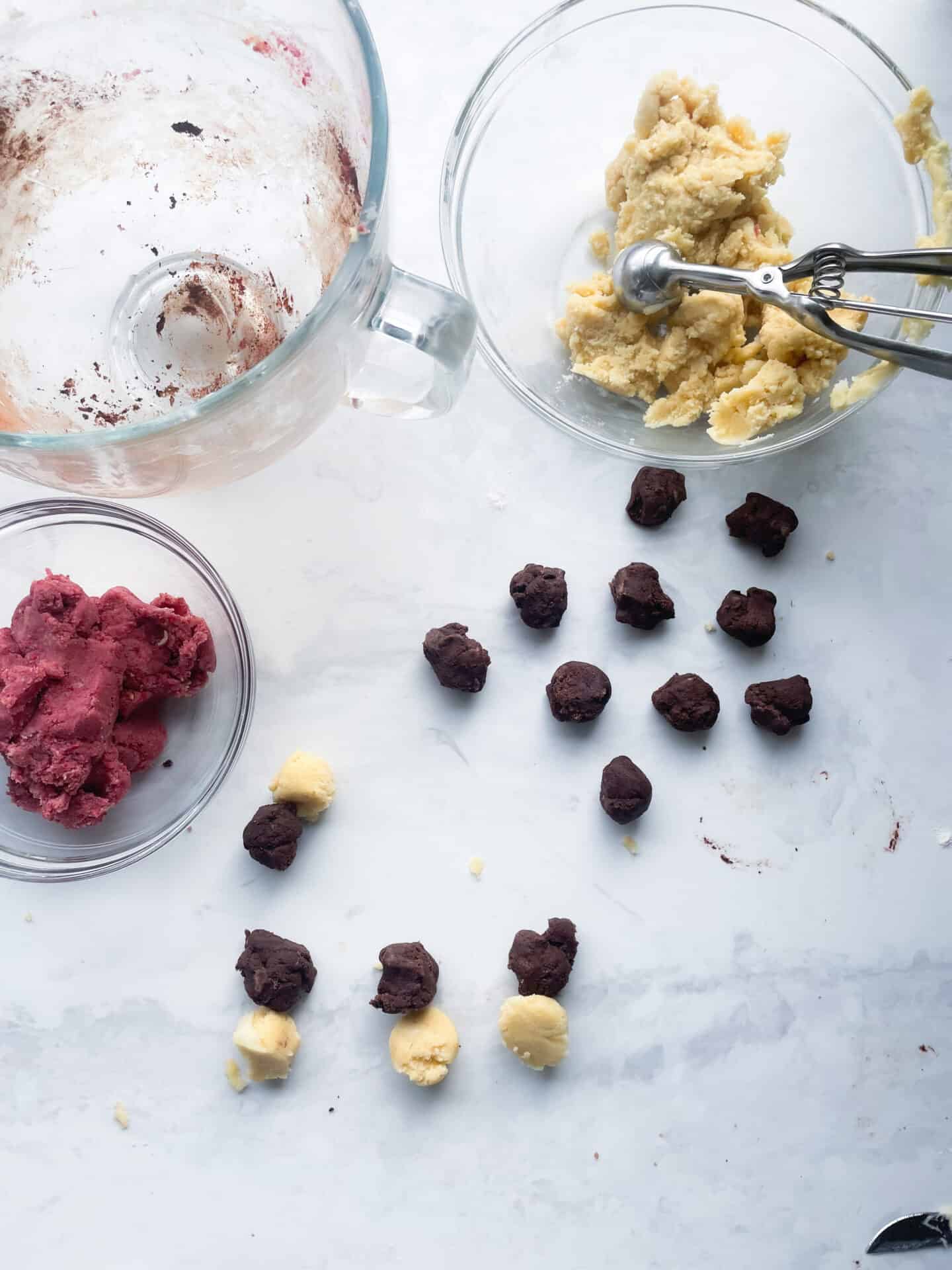 Neapolitan Sugar Cookies - Kate-Cooks