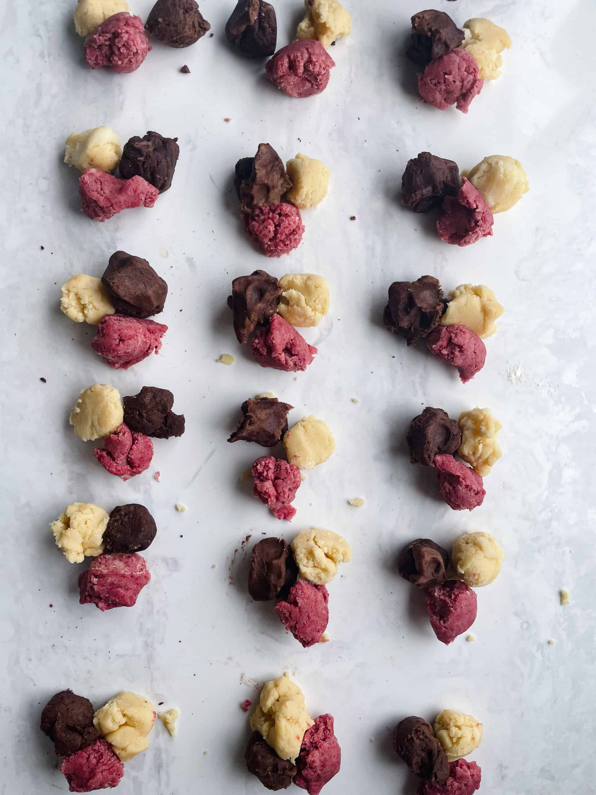 Neapolitan Sugar Cookies - Kate-Cooks