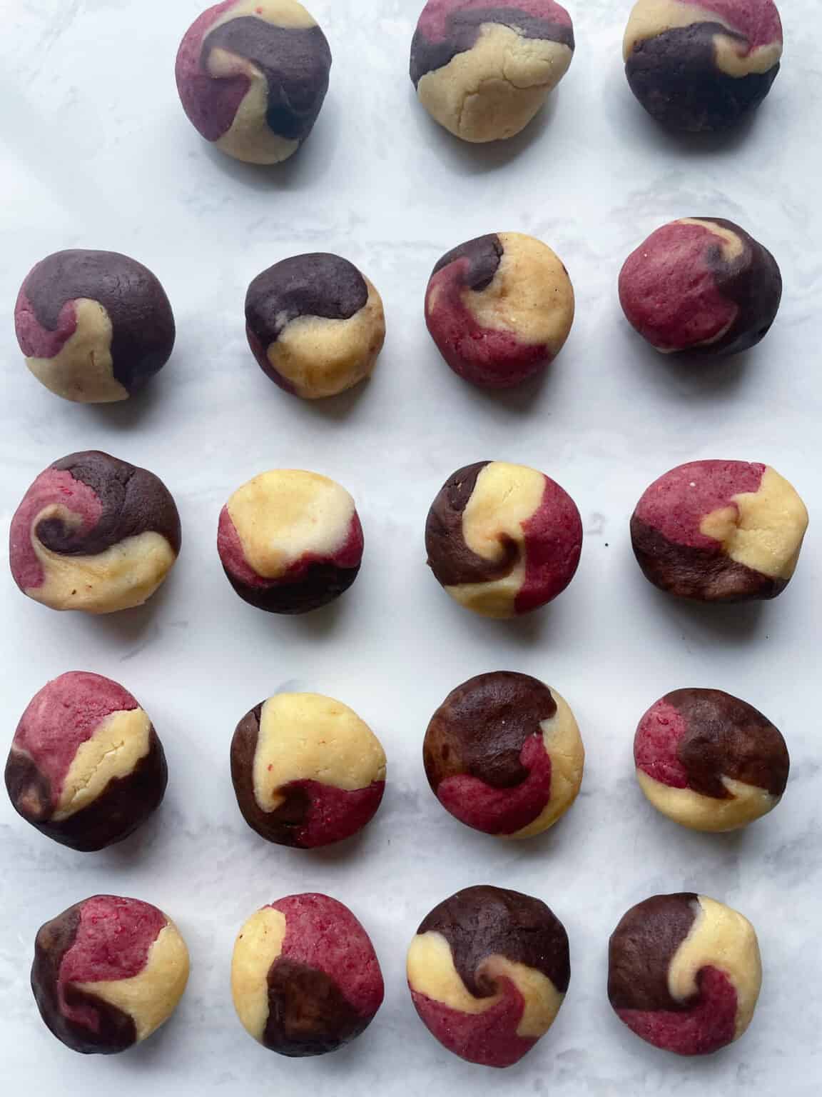 Neapolitan Sugar Cookies - Kate-Cooks